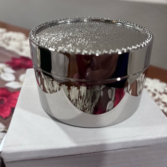 Accessories | Nib Silver Metal Trinket With Velvet Lining | Poshmark